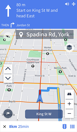 Getting Directions With Navigation – Verizon Connect Enterprise Help