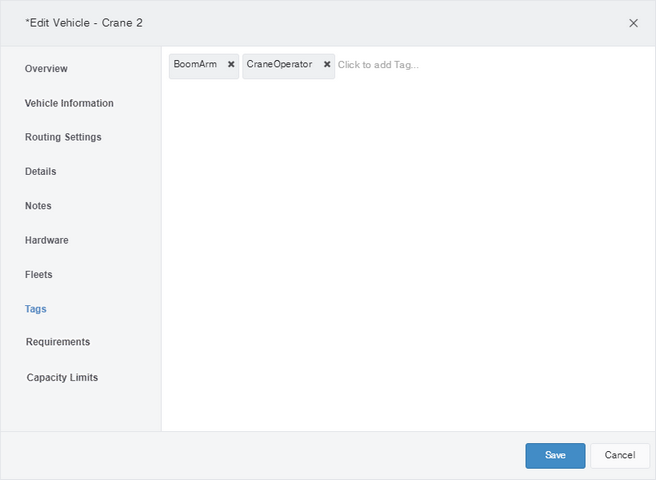 Tags Page – Verizon Connect Enterprise Help
