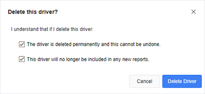 Deleting a Driver – Verizon Connect Enterprise Help