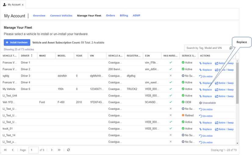 Installing or Replacing Hardware – Verizon Connect Enterprise Help