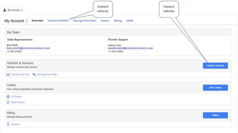 Adding OEM Vehicles to Your Account – Verizon Connect Enterprise Help