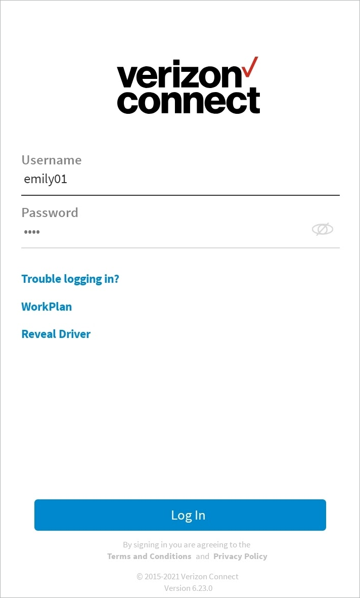 Logging In and Out of Navigation – Verizon Connect Enterprise Help