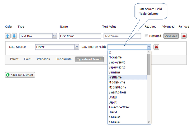 Using Typeahead Form Fields – Verizon Connect Enterprise Help