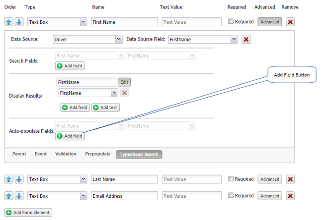 Using Typeahead Form Fields – Verizon Connect Enterprise Help