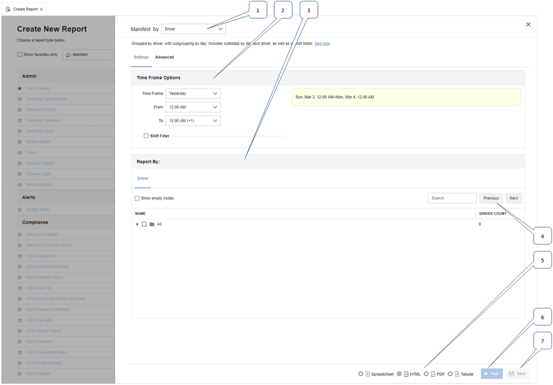 Create Reports Screen – Verizon Connect Enterprise Help