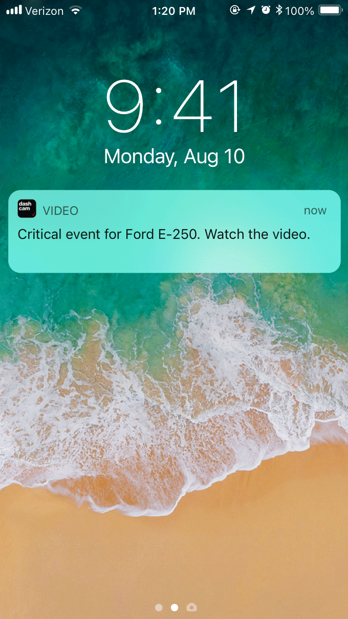 How do video alerts work? – Verizon Connect Enterprise Help