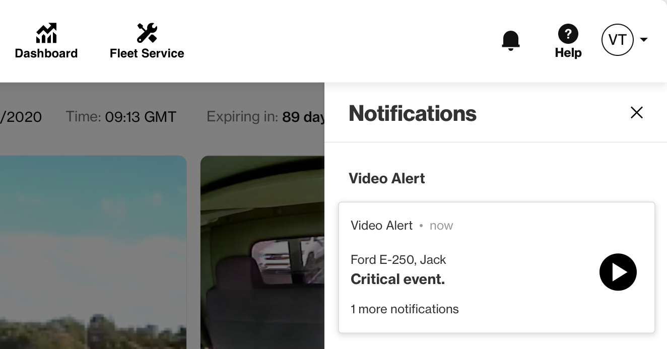 How do video alerts work? – Verizon Connect Enterprise Help